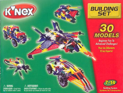 30 Models Building Set - K'NEX Replacement Parts